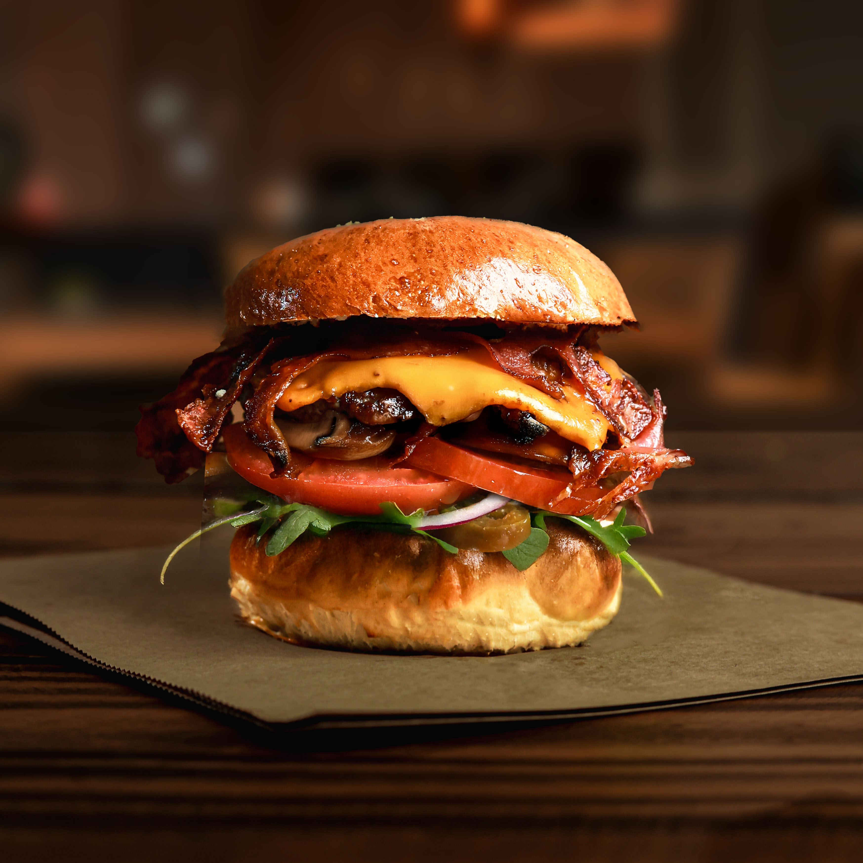 The Burger Point - 3.Bacon Cheese Burger